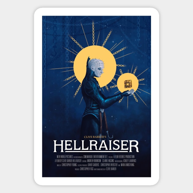 Hellraiser Poster - Hellraiser - Sticker | TeePublic